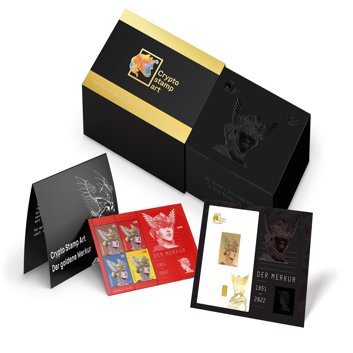 Crypto stamp art - PostAG