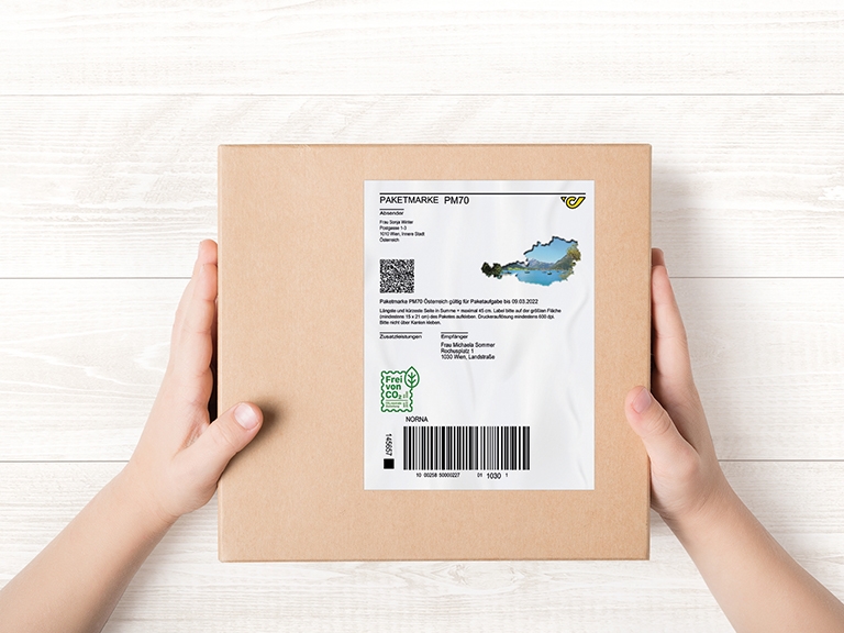 Parcel stamps - PostAG